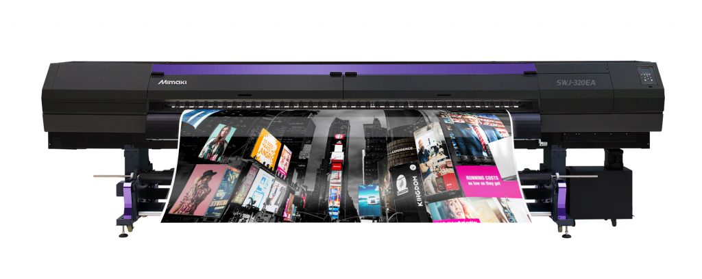 Mimaki SWJ-320EA 3.2-m wide solvent printer - The Bespoke Group
